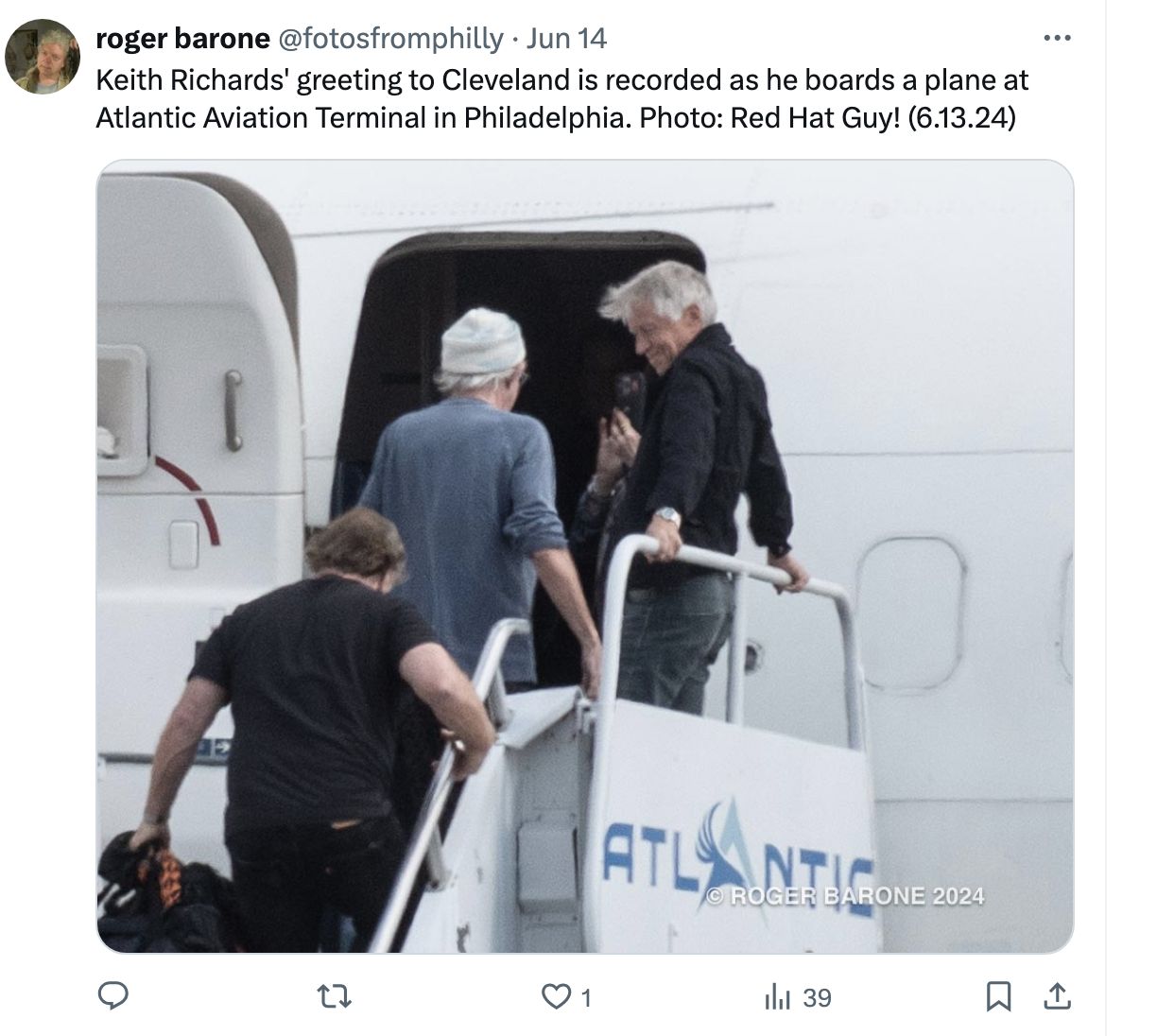 KEITH RICHARDS & JANE ROSE RECORD “HELLO CLEVELAND” VIDEO FROM PHILLY ...